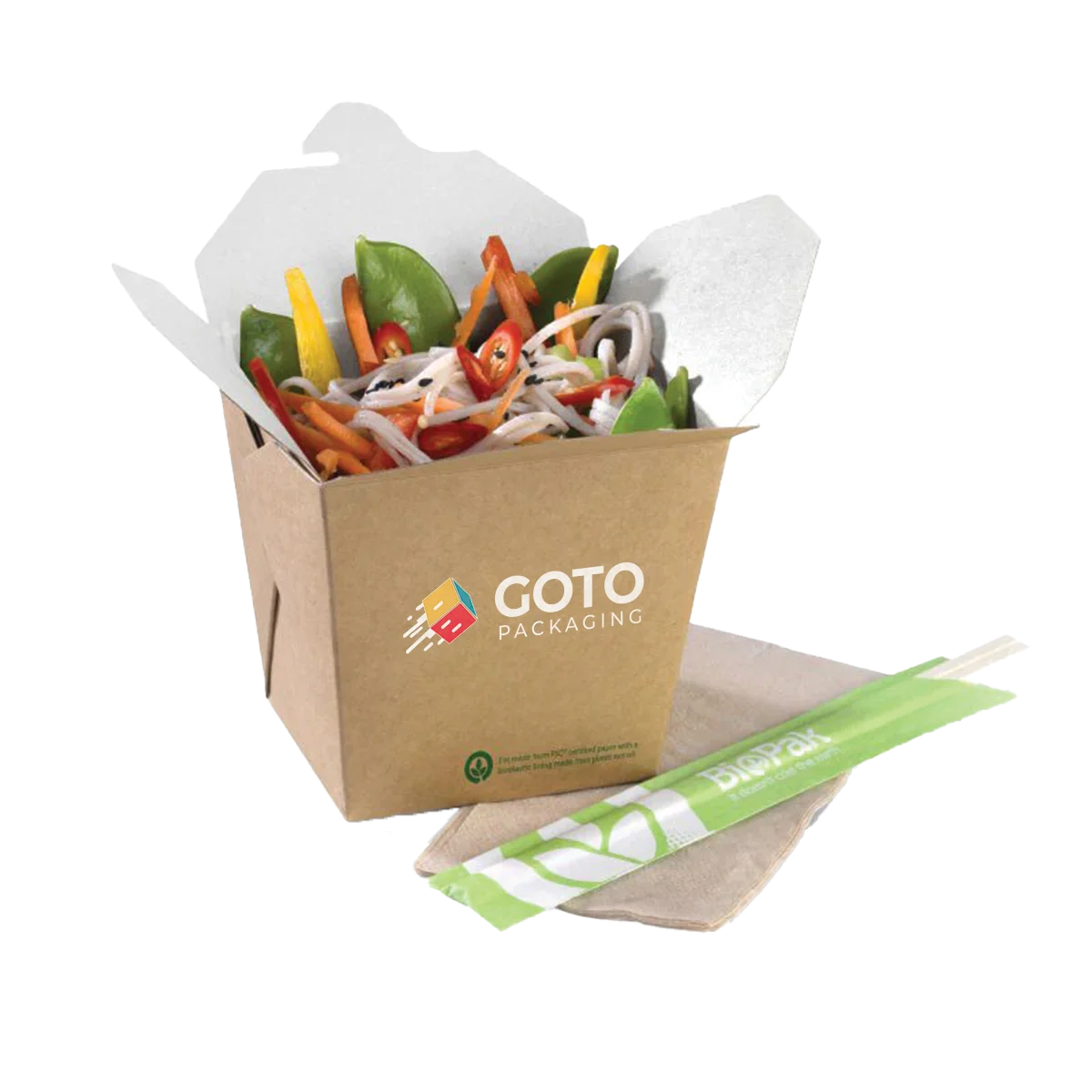 Custom Printed Noodle Boxes - Goto Packaging Australia